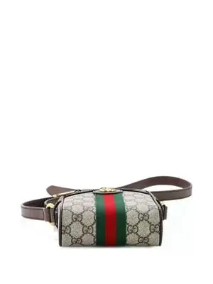 Gucci Ophidia Messenger Bag Gg Coated Canvas Mini Crossbody Bag