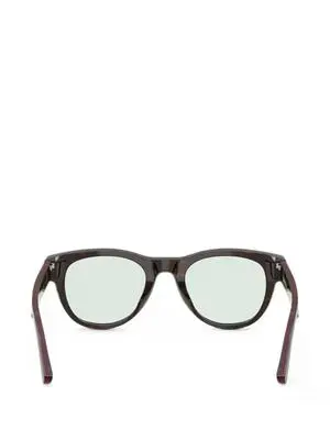 SCUDERIA FERRARI Round-frame Sunglasses - Brown