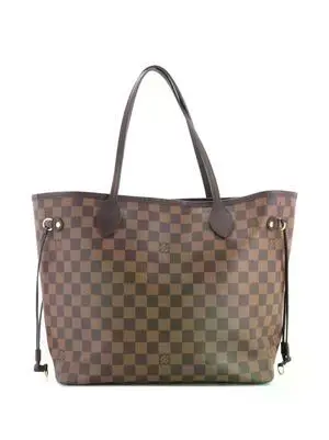 LOUIS VUITTON Neverfull Nm Damier Mm Tote Bag - Brown