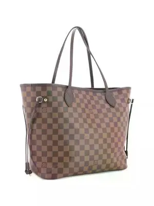LOUIS VUITTON Neverfull Nm Damier Mm Tote Bag - Brown