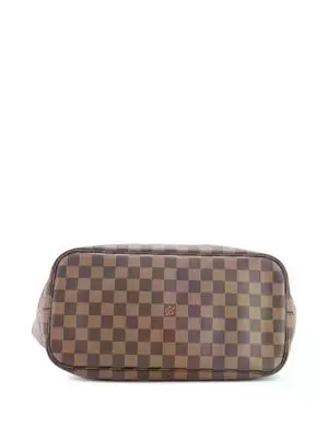 LOUIS VUITTON Neverfull Nm Damier Mm Tote Bag - Brown
