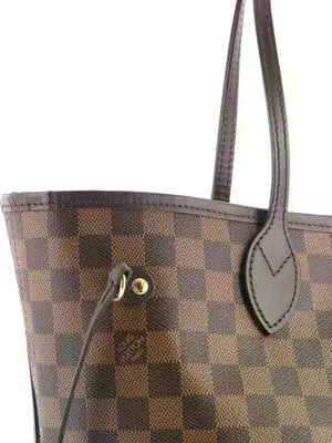 LOUIS VUITTON Neverfull Nm Damier Mm Tote Bag - Brown