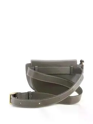 Loewe Gate Leather Mini Belt Bag - Green