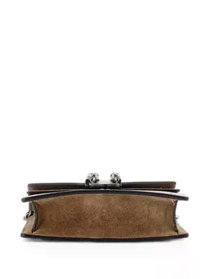 Gucci Dionysus Bag Gg Coated Canvas Super Mini Crossbody Bag - Brown
