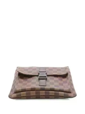 LOUIS VUITTON Pochette Melville Damier Crossbody Bag - Brown