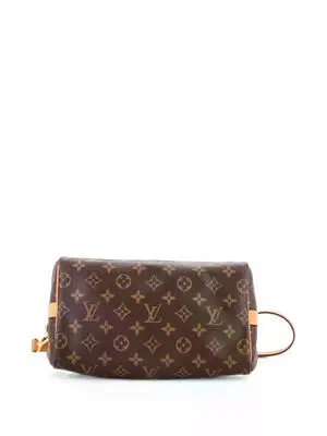 LOUIS VUITTON Speedy Bandouliere Bag Monogram Canvas 25 Satchel - Brown
