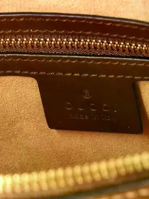 Gucci Horsebit 1955 Flap Pocket Camera Bag Gg Coated Canvas And Leather Small Crossbody Bag - Brown