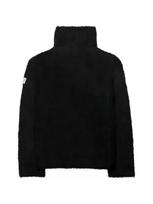 MAISON MARGIELA Bouclé High-neck Sweater - Black