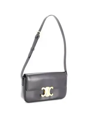 Celine Triomphe East-west Smooth Calfskin Shoulder Bag