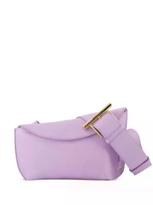 Alexander McQueen T-bar Sling Crossbody Bag - Purple