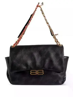 Balenciaga Medium Darling Chain Shoulder Bag - Black