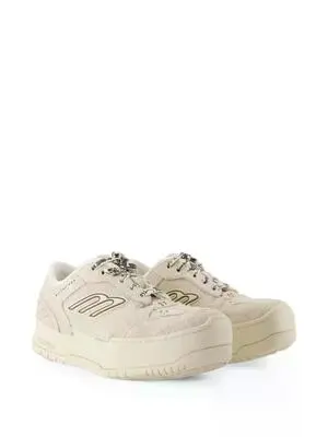 Balenciaga Hamptons Suede Platform Sneakers