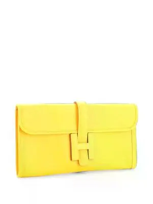 Hermès Jige Elan Epsom 29 Clutch Bag - Yellow