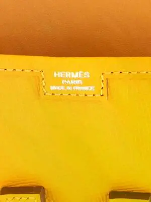 Hermès Jige Elan Epsom 29 Clutch Bag - Yellow