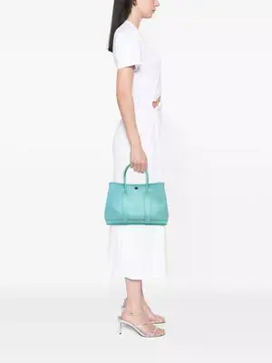 Hermès 2000-2026 Negonda Garden Party 30 Tote Bag - Blue