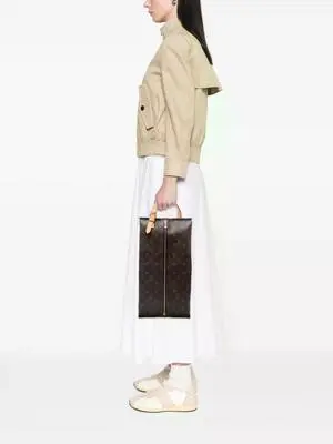 LOUIS VUITTON 2019 Monogram Shoe Pouch Travel Bag