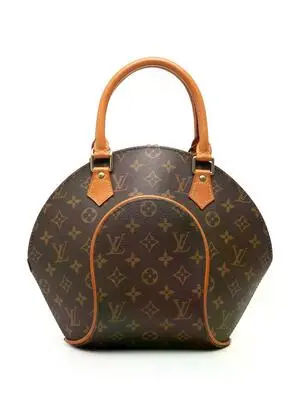 LOUIS VUITTON 1998 Monogram Ellipse Pm Handbag - Brown