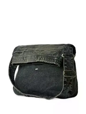 Our Legacy Sling Garment-dyed Shoulder Bag - Black