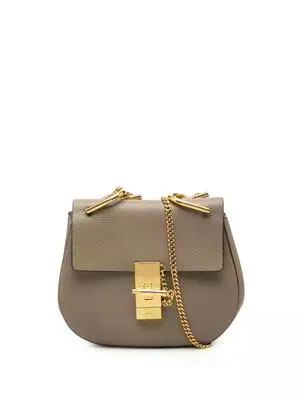 Chloé 2015 Mini Grained Lambskin Drew Crossbody Bag