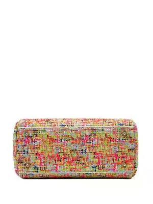 Dior 2013 Medium Multicolor Tweed Lady Satchel