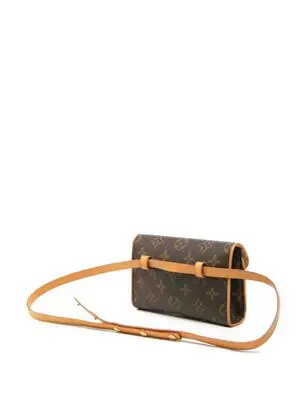 LOUIS VUITTON 2002 Monogram Pochette Florentine Belt Bag