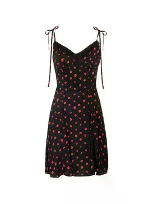 MAR DE MARGARITAS Alya Floral-print Tie-strap Dress
