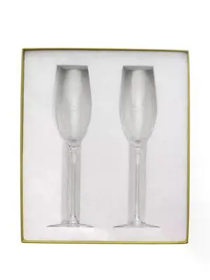 Christofle Perles Champagne Flutes