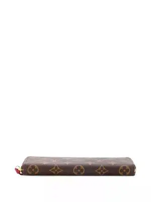 LOUIS VUITTON Clemence Wallet Monogram Canvas Small Wallets - Brown