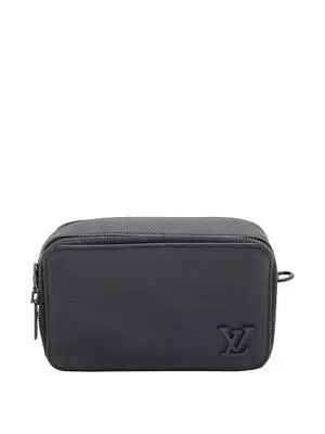 LOUIS VUITTON 2021-2026 Aerogram Alpha Wearable Wallet Crossbody Bag - Black