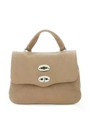 ZANELLATO Postina Leather Shoulder Bag - Neutrals
