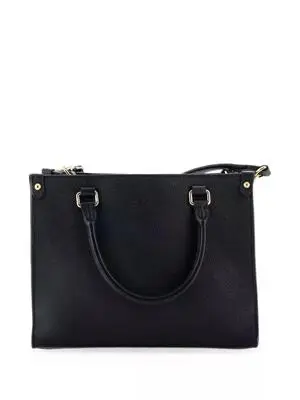 LOUIS VUITTON Lock & Go Handbag Leather Tote Bag - Black