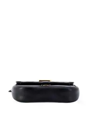LOUIS VUITTON New Wave Chain Bag Quilted Leather Pm Shoulder Bag