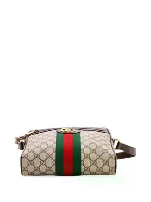 Gucci Ophidia Messenger Bag Gg Coated Canvas Small Crossbody Bag