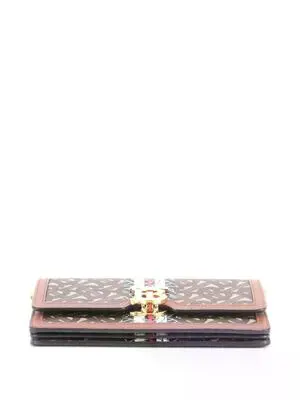 Burberry Tb Flap Bag Monogram E-canvas Small Shoulder Bag