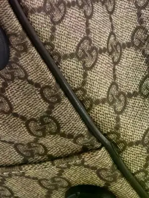 Gucci Rolling Duffle Bag Gg Coated Canvas Large Travel Bag