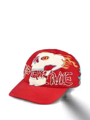 Supreme Wfst 6-panel Cap - Red