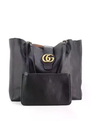 Gucci Dahlia Leather Medium Tote Bag