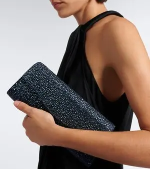 Elie Saab Midnight Embellished Clutch