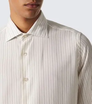 Eleventy Striped Shirt
