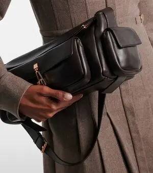 Gabriela Hearst Jebb Small Leather Shoulder Bag