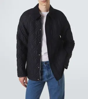 Gabriela Hearst Clarence Quilted Wool And Cashmere Jacket