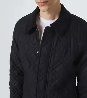Gabriela Hearst Clarence Quilted Wool And Cashmere Jacket
