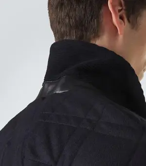 Gabriela Hearst Clarence Quilted Wool And Cashmere Jacket