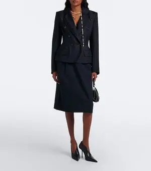 VIVIENNE WESTWOOD Georgia Striped Virgin Wool Blazer