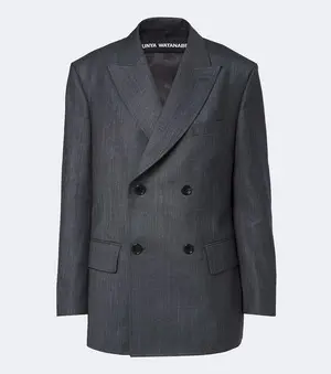 Junya Watanabe Double-breasted Wool Blazer