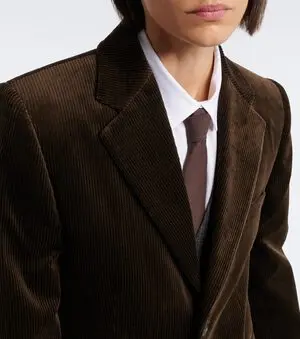 NILI LOTAN Romain Cotton Corduroy Jacket
