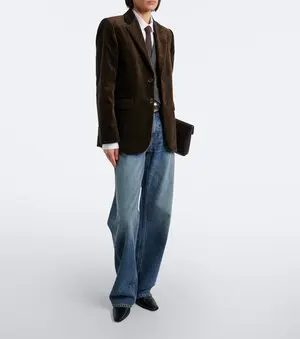 NILI LOTAN Romain Cotton Corduroy Jacket