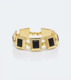 DEHANCHE Déhanche Onyx 18kt -plated Bracelet