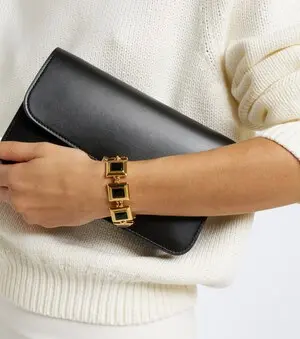 DEHANCHE Déhanche Onyx 18kt -plated Bracelet