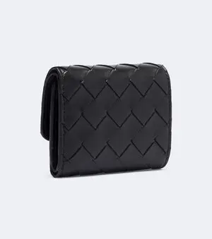 Bottega Veneta Andiamo Intrecciato Leather Wallet